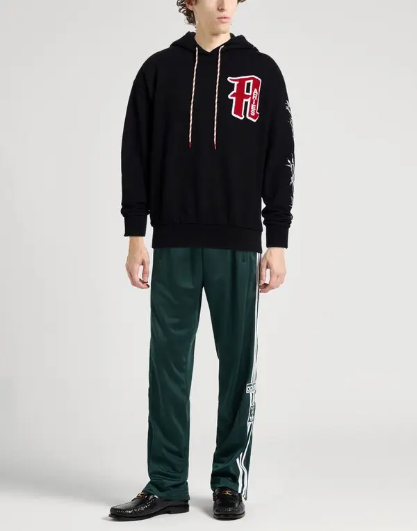 Aries Cotton Fleece Hoodie With Embroidered Logo