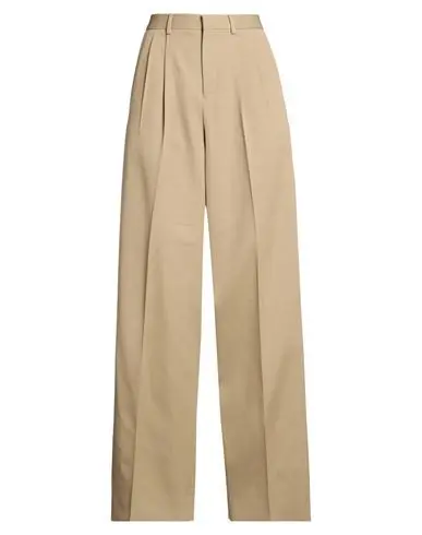 Celine Cotton And Wool Gabardine High-waisted Pants