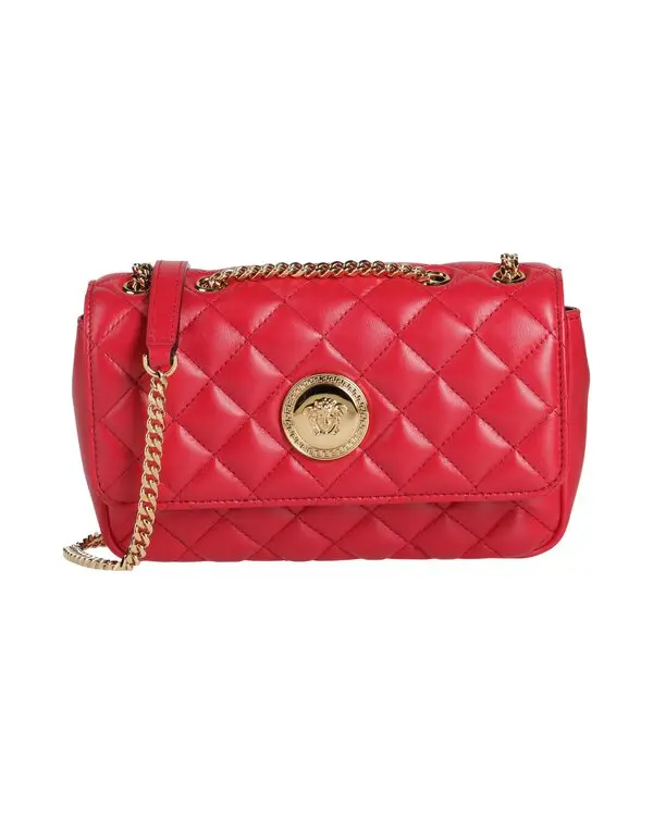 Versace Lambskin Quilted Crossbody Bag