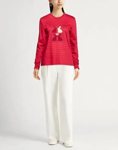 Max Mara Cotton Jersey T-shirt With Embroidered Logo