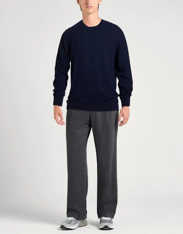 Altea Virgin Wool And Cashmere Sweater - Navy