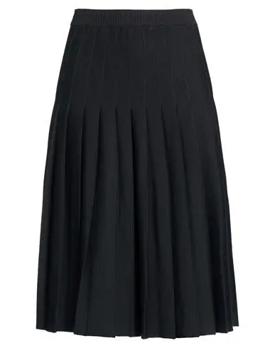 Thom Browne Midi Skirt In Virgin Wool And Silk