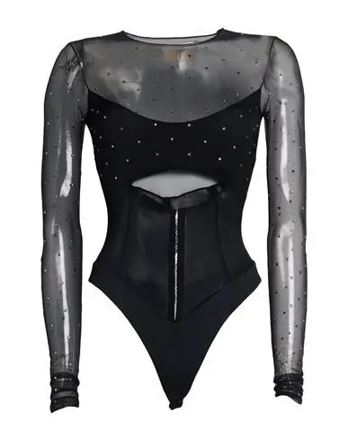 ANIYE BY Embellished Tulle Bodysuit
