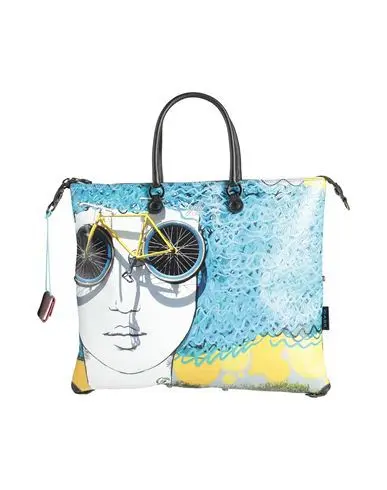 GABS Maxi Tote Handbag In Calfskin - Black