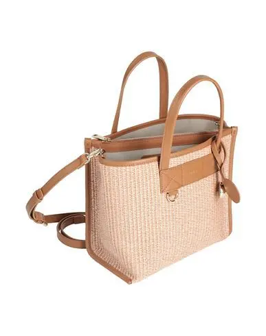 Furla Shopper Bag In Raffia And Leather