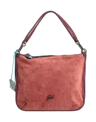 GABS Calfskin Hobo Bag - Brick