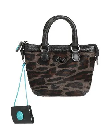 GABS Leopard Print Calf Hair And Pebbled Leather Tote