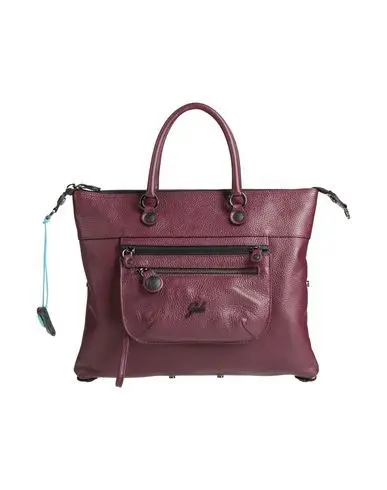 GABS Plum Calfskin Handbag - Purple