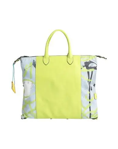 GABS Calfskin And Polyamide Tote - Lime Green