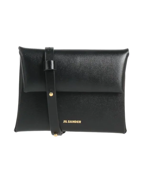 JIL SANDER Ovine Leather Cross-body Bag - Black
