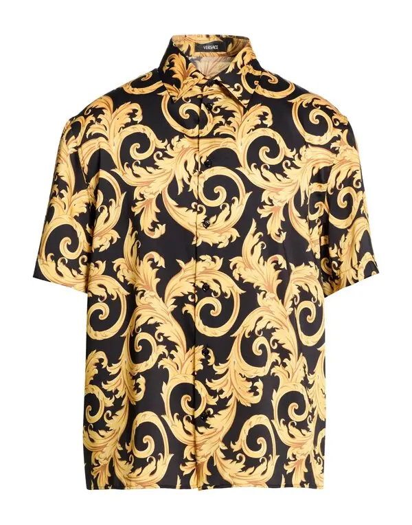 Versace Shirt Size Polyester