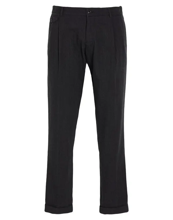 Dolce & Gabbana Virgin Wool And Cotton Tailored Pants