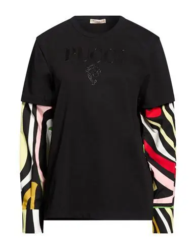 Emilio Pucci Cotton T-shirt With Signature Print