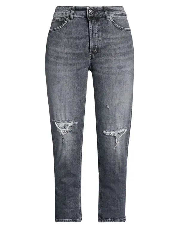 DONDUP Tapered Jeans In Distressed Denim