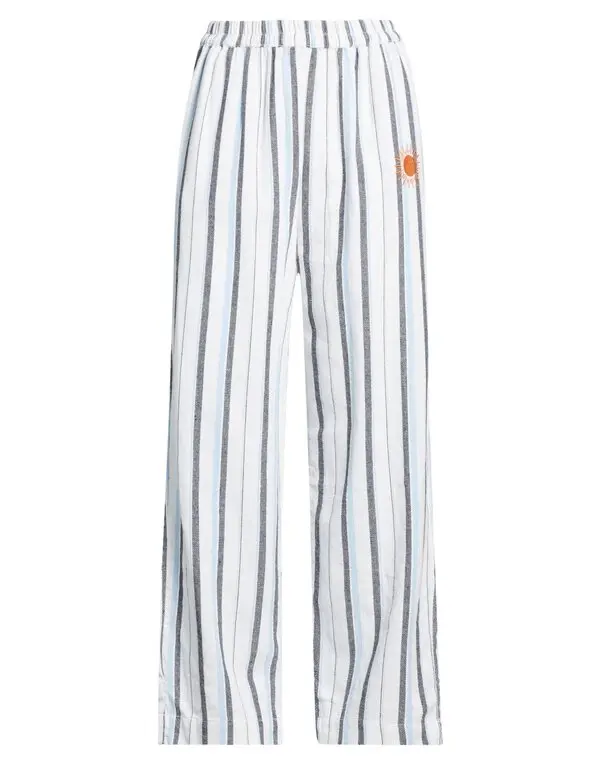 ARIZONA LOVE Straight-leg Cotton Pants With Embroidered Logo
