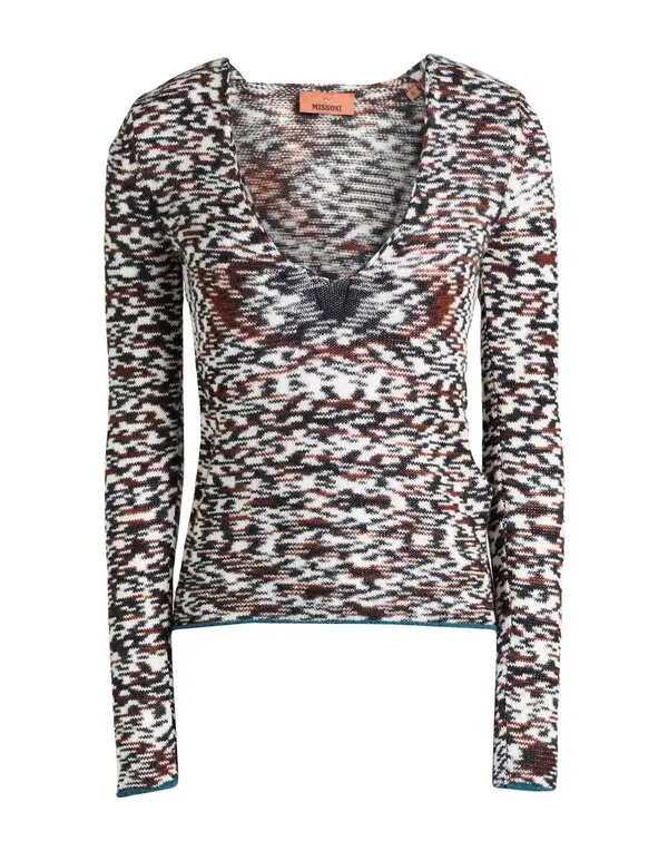 Missoni Cashmere & Wool Mélange V-neck Sweater