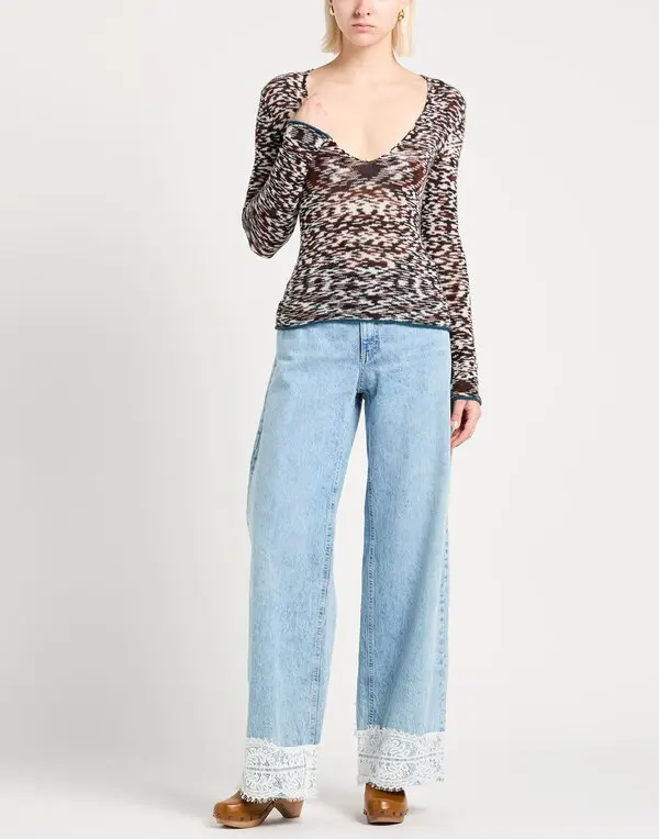Missoni Cashmere & Wool Mélange V-neck Sweater