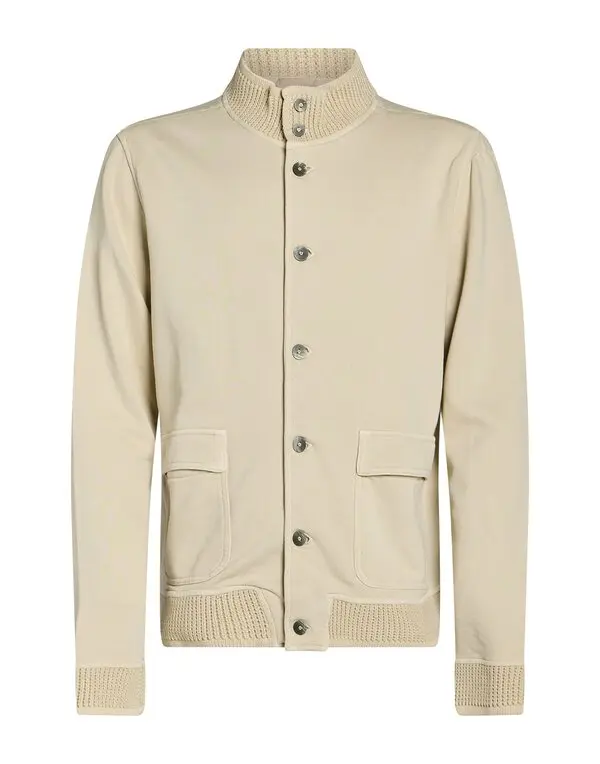 H953 Cotton Sweatshirt - Beige