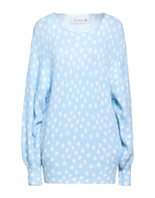 SHIRTAPORTER Sweater Size Acrylic, Polyamide, Alpaca Wool, Wool - Blue