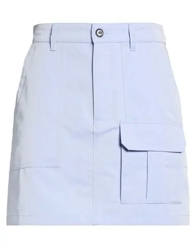 DEPARTMENT 5 Light Cotton Polyester Mini Skirt - Blue