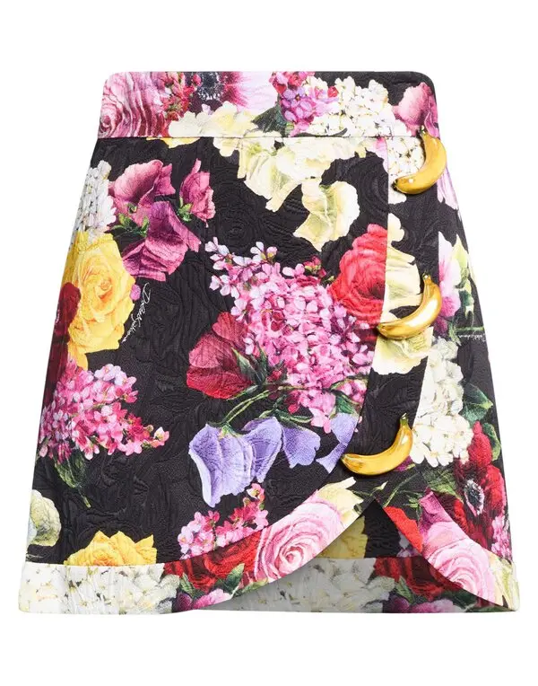 Dolce & Gabbana Floral Jacquard Mini Skirt
