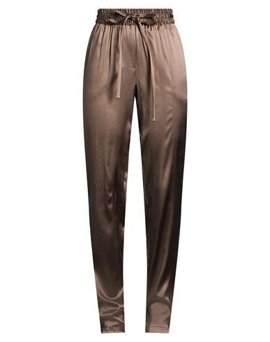 Dolce & Gabbana Emerald Silk Blend Pajama Pants - Grey
