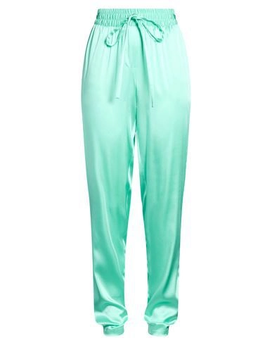 Dolce & Gabbana Emerald Silk Blend Pajama Pants
