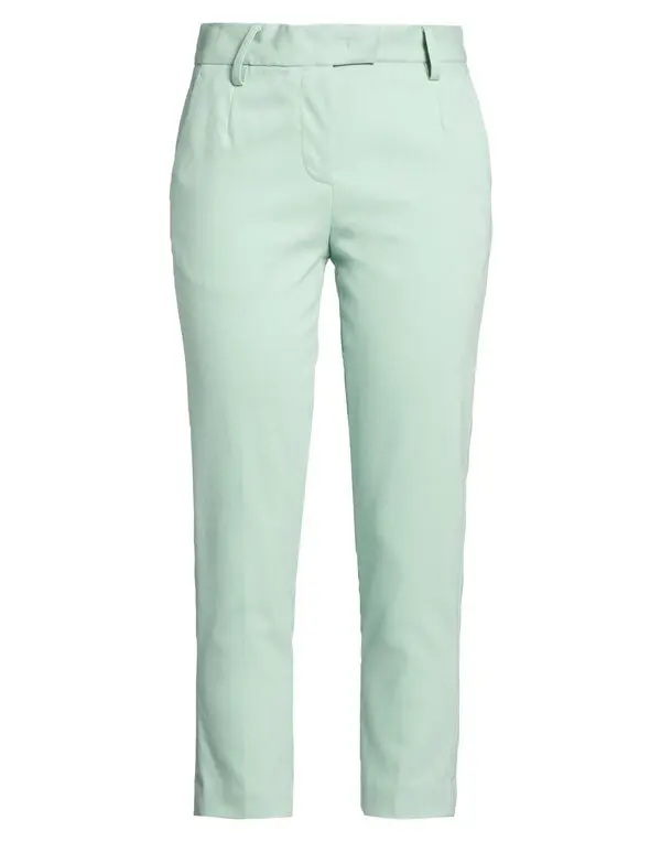 PT TORINO Light Virgin Wool Blend Tapered Cropped Pants
