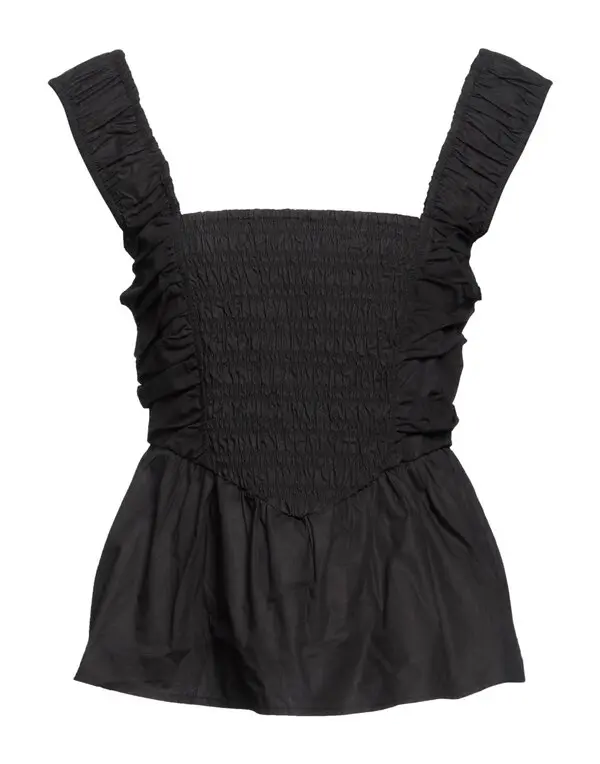 GANNI Peplum Top
