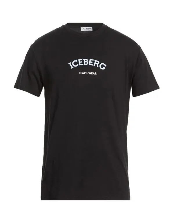Iceberg T-shirt Size Cotton, Elastane - Black