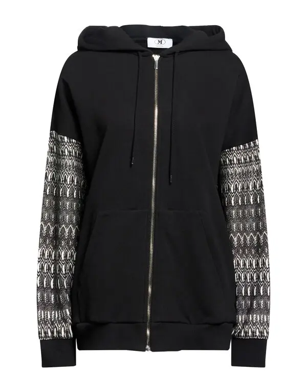 Missoni Two-tone French Terry Zip-up Hoodie With Logo Detail