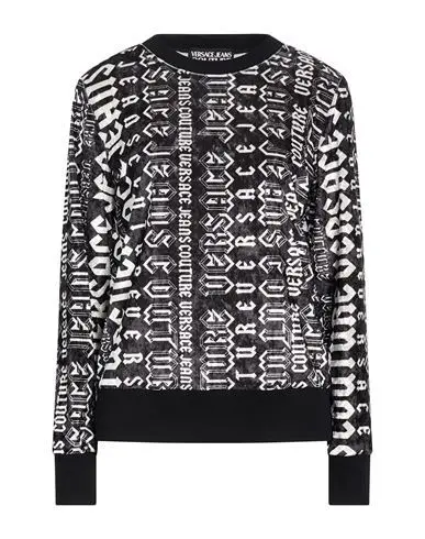 Versace Sweatshirt With All-over Logo Print