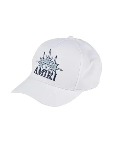 Amiri Cotton Baseball Cap With Embroidered Logo - White