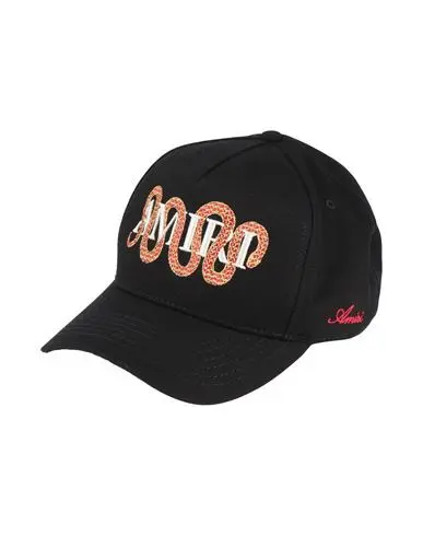 Amiri Baseball Cap In Cotton With Embroidered Logo - Black