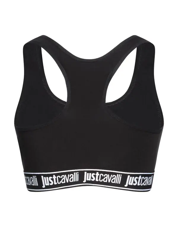 Just Cavalli Cotton Stretch Sports Top