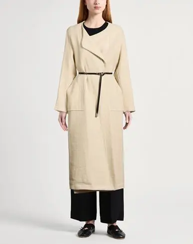 OTTOD'AME Virgin Wool And Linen Coat