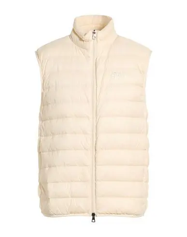 EA7 Quilted Zip-up Vest - White