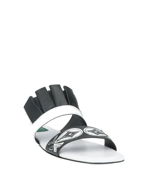 Emilio Pucci Leather Sandals
