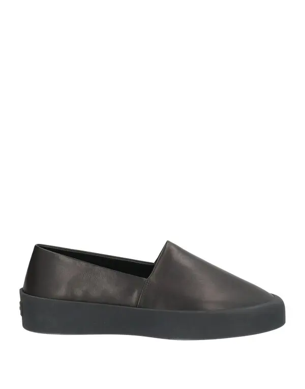 Fear Of God Leather Slip-on Flatform Sneakers