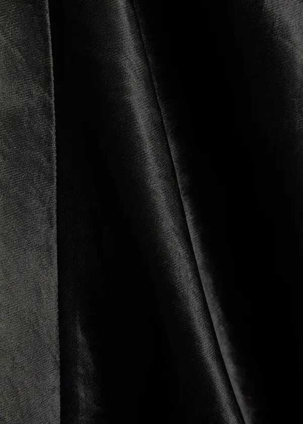 AGOLDE X Maria Mcmanus V-neck Satin Top