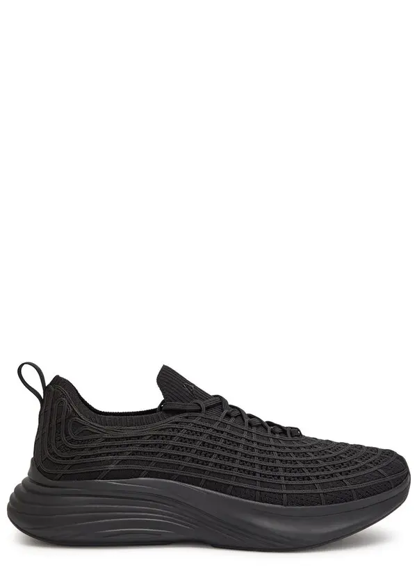 Apl Techloom Zipline Knit Sneakers - Black