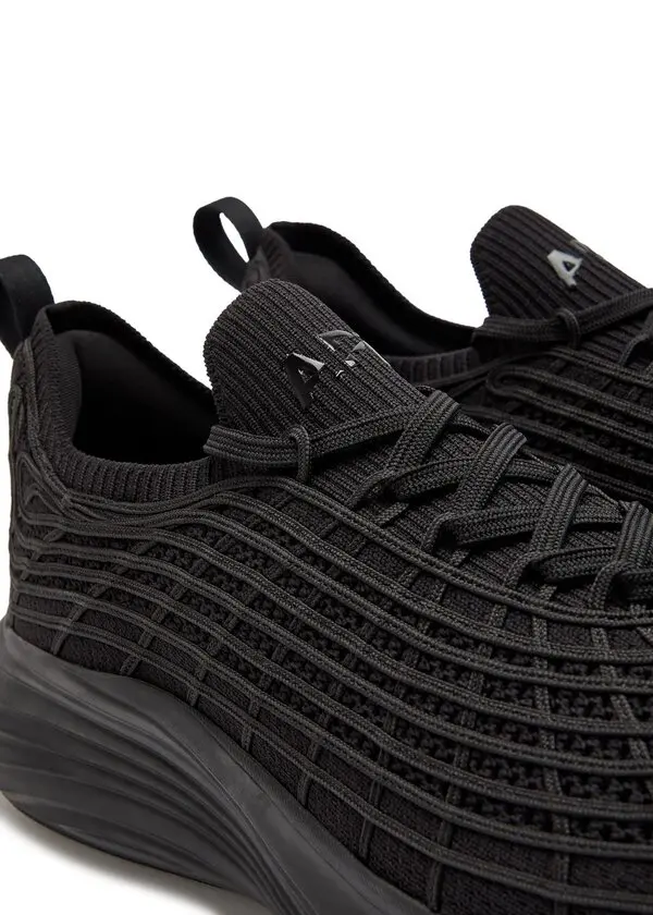Apl Techloom Zipline Knit Sneakers - Black