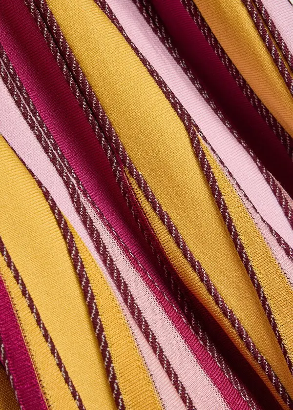 Simkhai Soleil Striped Knit Midi Dress - Multicoloured
