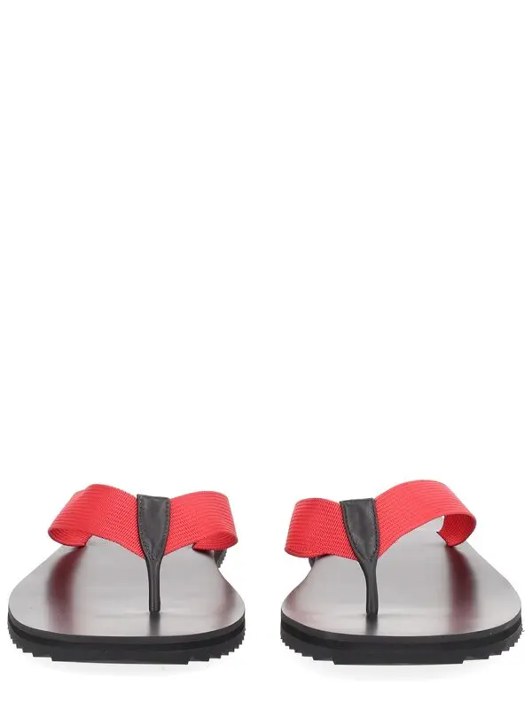 Senso Xylon Thong Sandals - Red