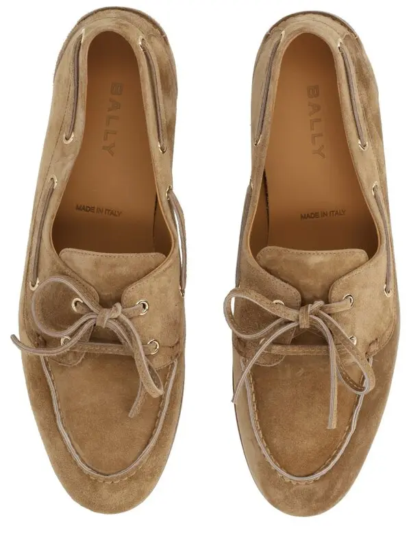 Bally Suede Mocassino - Brown