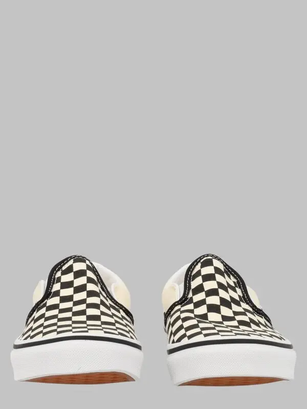 VANS Checkerboard Slip-on Sneakers - Black
