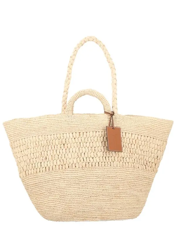 Manebí Raffia Tote Bag