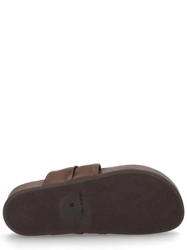 UMA WANG Leather Thong Sandals