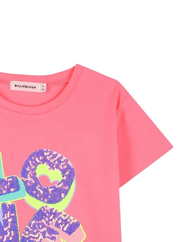 BILLIEBLUSH Sequined 'love' T-shirt