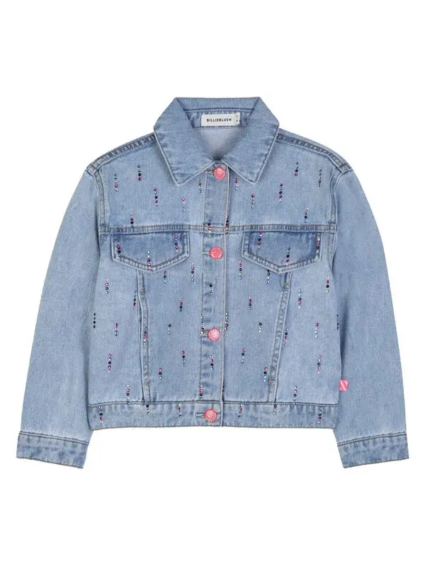 BILLIEBLUSH Embellished Denim Jacket